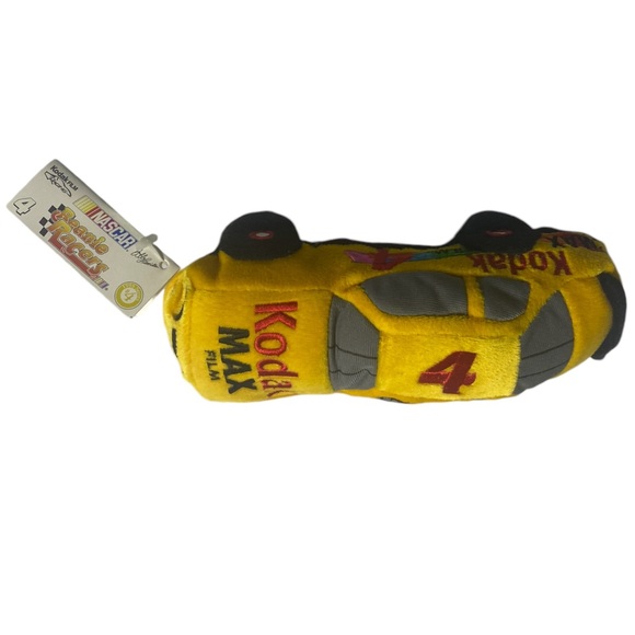 Nascar | Toys | Vintage Bobby Hamilton Nascar Plush Car Yellow Black ...